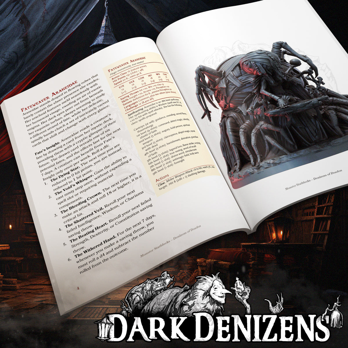 Dark Denizens – Dark NPC Miniatures – Bestiarum Games